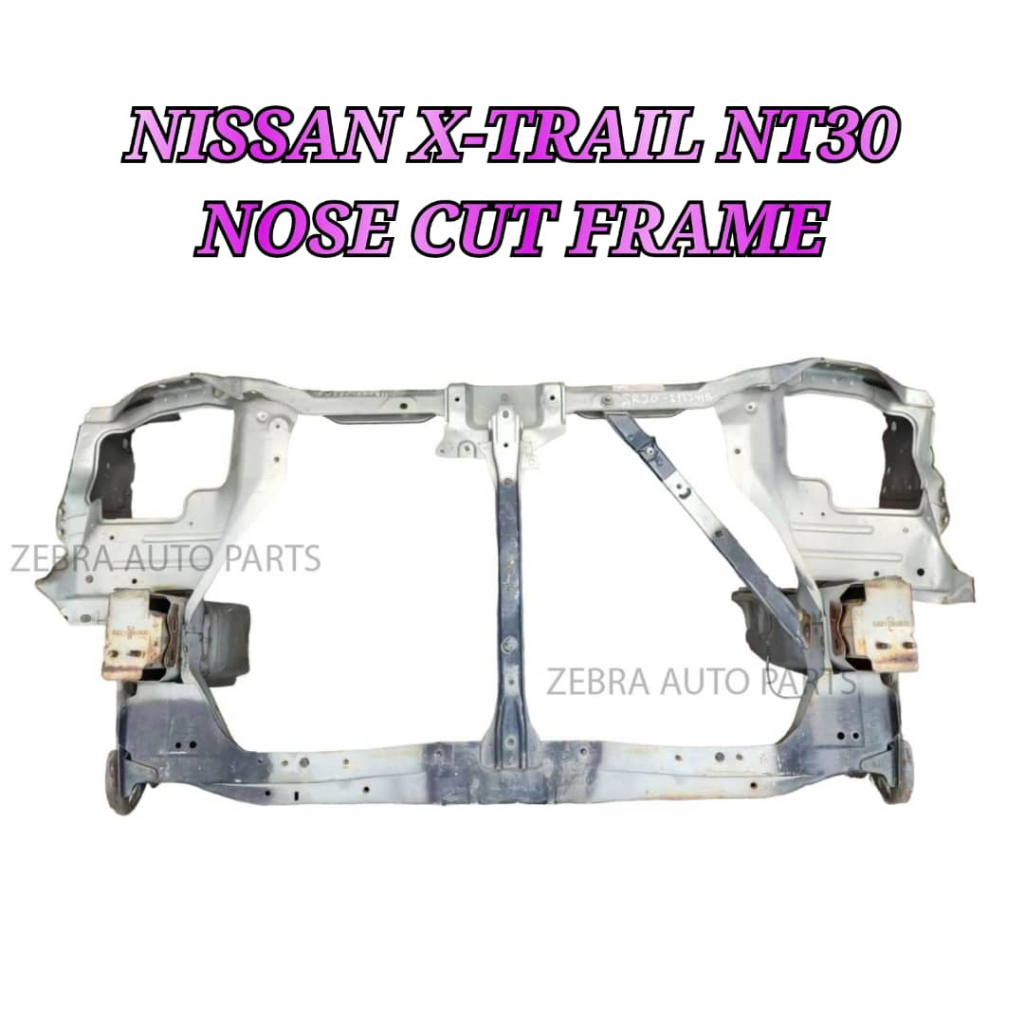 Nose Cut Frame / Radiator Support Panel Nissan X-Trail NT30 02-13 Nose ...