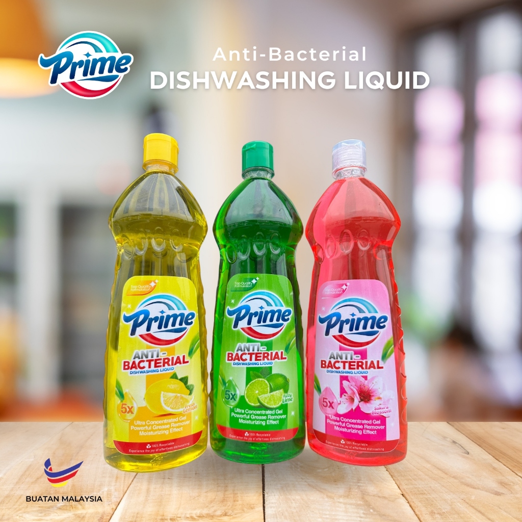 PRIME Anti-Bacterial Dishwashing Liquid Sabun Pencuci Pinggan 950ML ...