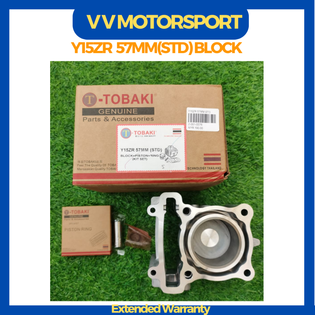 Y15ZR 57MM STD STANDARD CYLINDER BLOCK TOBAKI | Shopee Malaysia
