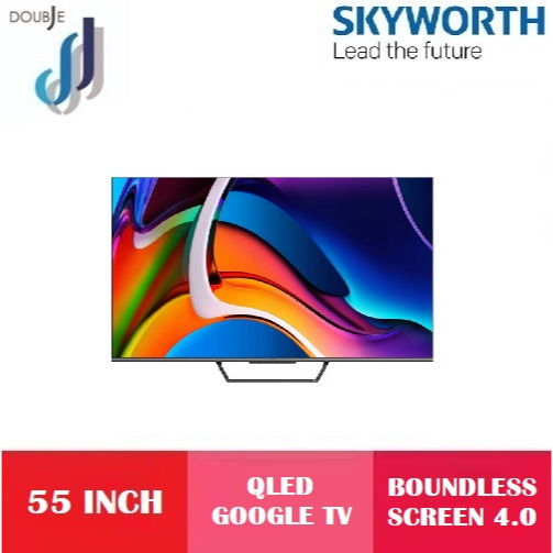 SKYWORTH 55 INCH QLED 4K UHD GOOGLE TV 55SUE8000 | Shopee Malaysia