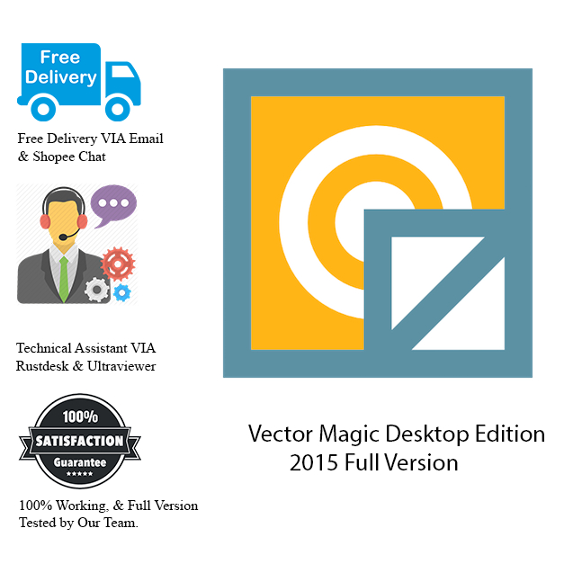 Vector Magic Desktop Edition 2015 Full Version | Shopee Malaysia