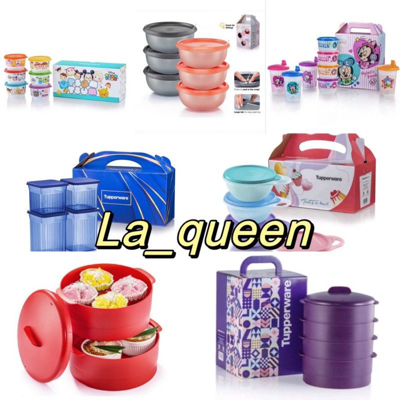 TUPPERWARE Rainbow Cube Gift Set / gourmet set/ Winter Collection ...