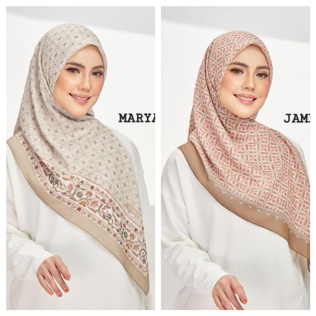Tudung Bawal Viral Ruffle Edisi Malika Collection Raya 2024 | Shopee ...