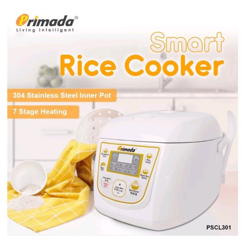 Primada Smart Rice Cooker PSCL301 | Shopee Malaysia