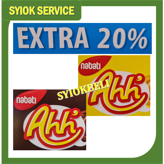 NABATI AHH SNACK EXTRA 20% (4G X 20'S) | Shopee Malaysia