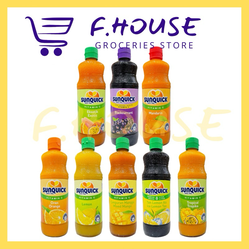 [FREE SHIPPING WM LIVE ONLY] Sunquick Concentrate Fruit Drink (800ml ...