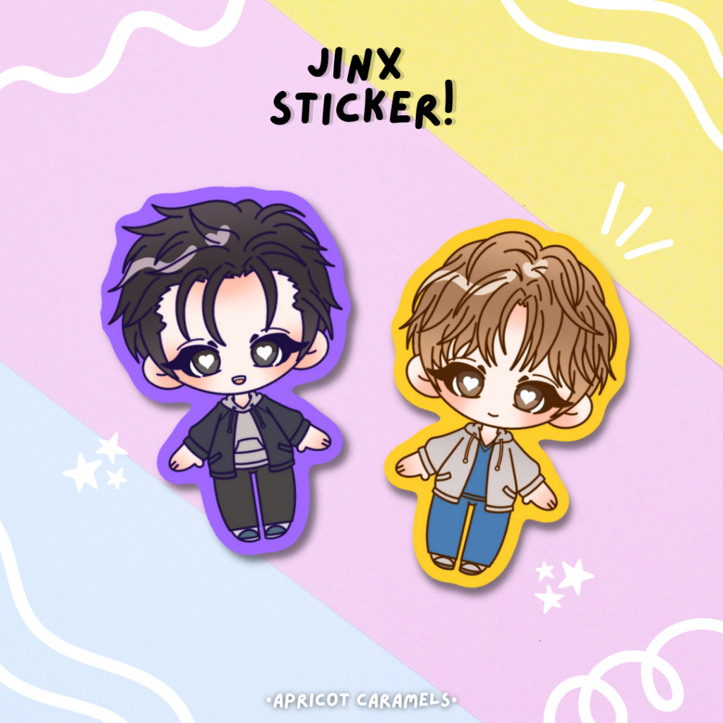 Jinx Manhwa Fanart Stickers | Shopee Malaysia