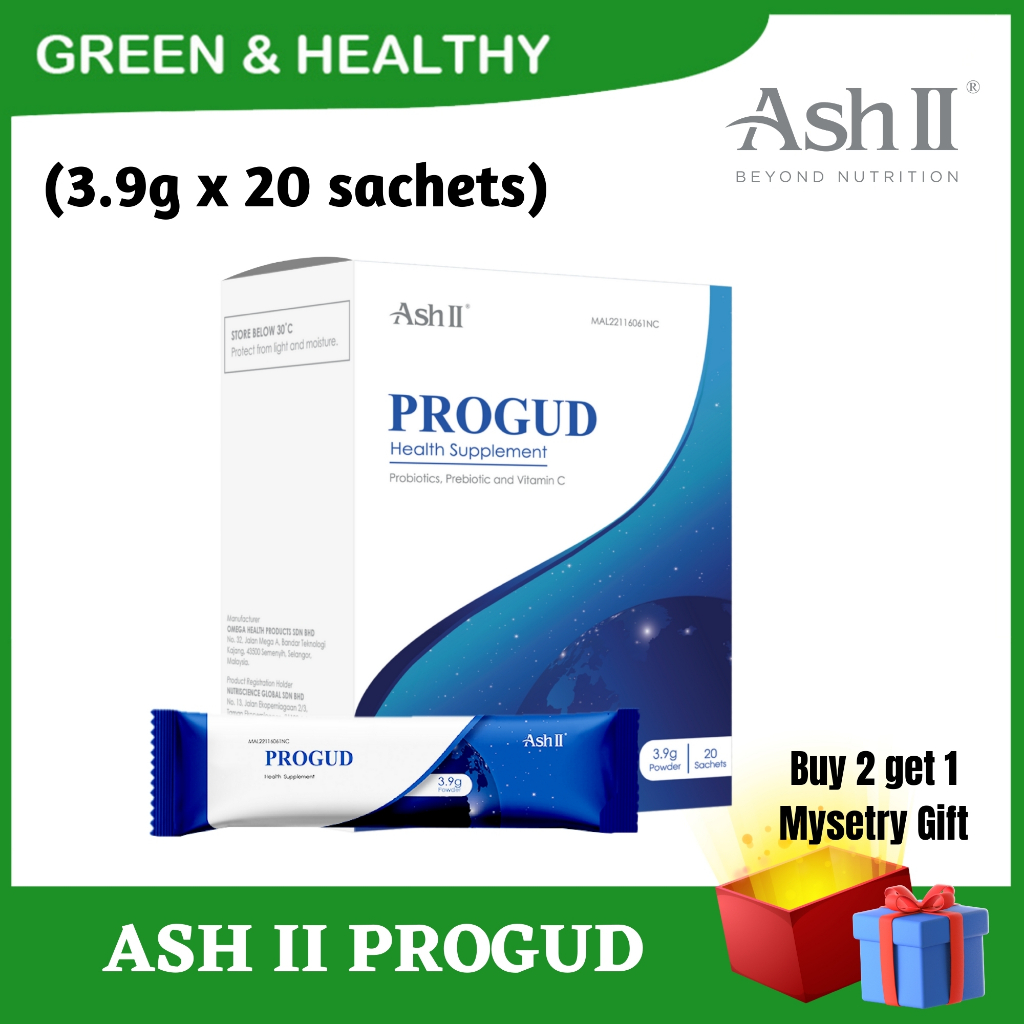 (New Formula) ASH II PROGUD - Prebiotic & Probiotic (Formerly Probacta ...