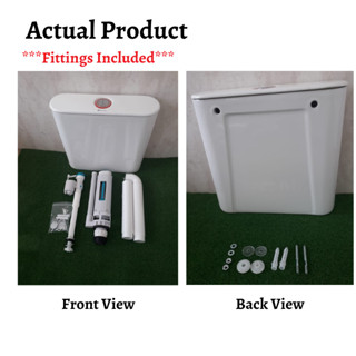 Premium Wall Mounted Ceramic Water Tank Cistern for Squatting Pan with ...