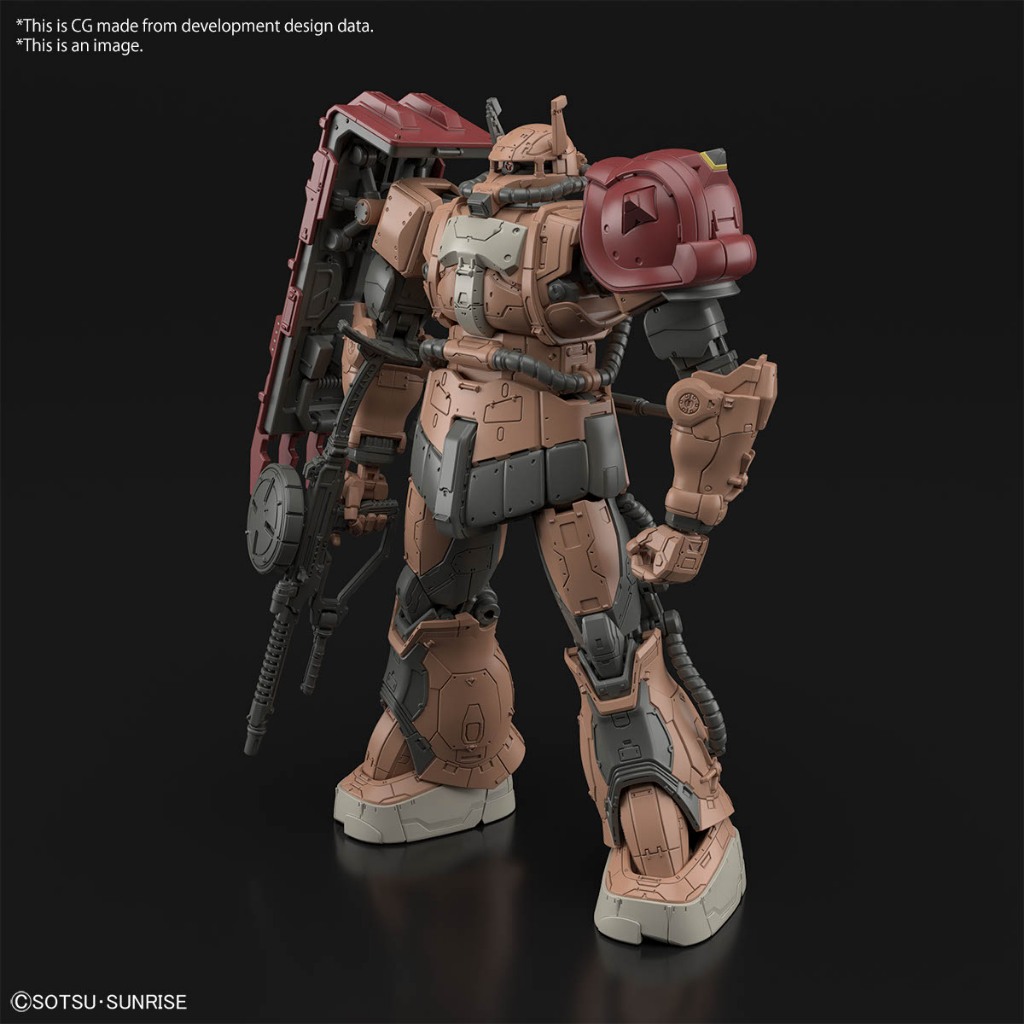 BANDAI HG 1/144 ZAKU II SOLARI (RFV) "Gundam Requiem for Vengeance ...