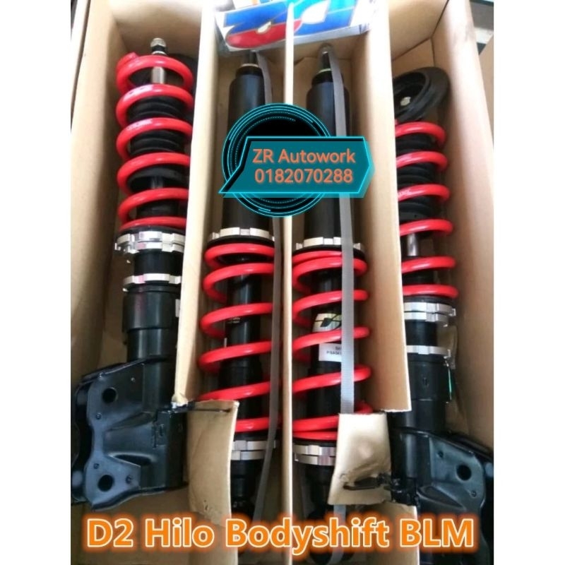 New D2 Hi low bodyshift Proton Saga VVT BLM FLX Savvy Iriz Perdana V6 ...