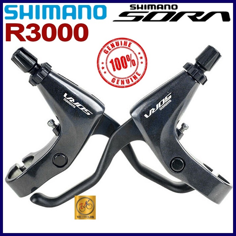 SHIMANO R3000 BL-R3000 SORA Dual-Pivot Brake Lever Mechanical Disc ...
