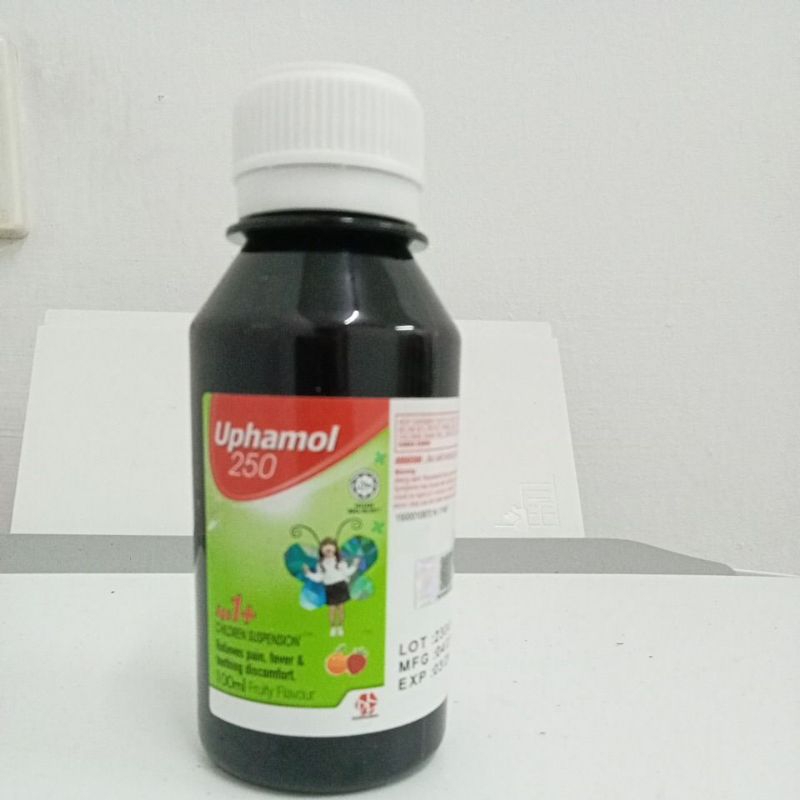 Uphamol 250 Children suspension 100ml EXP 03/2026 | Shopee Malaysia