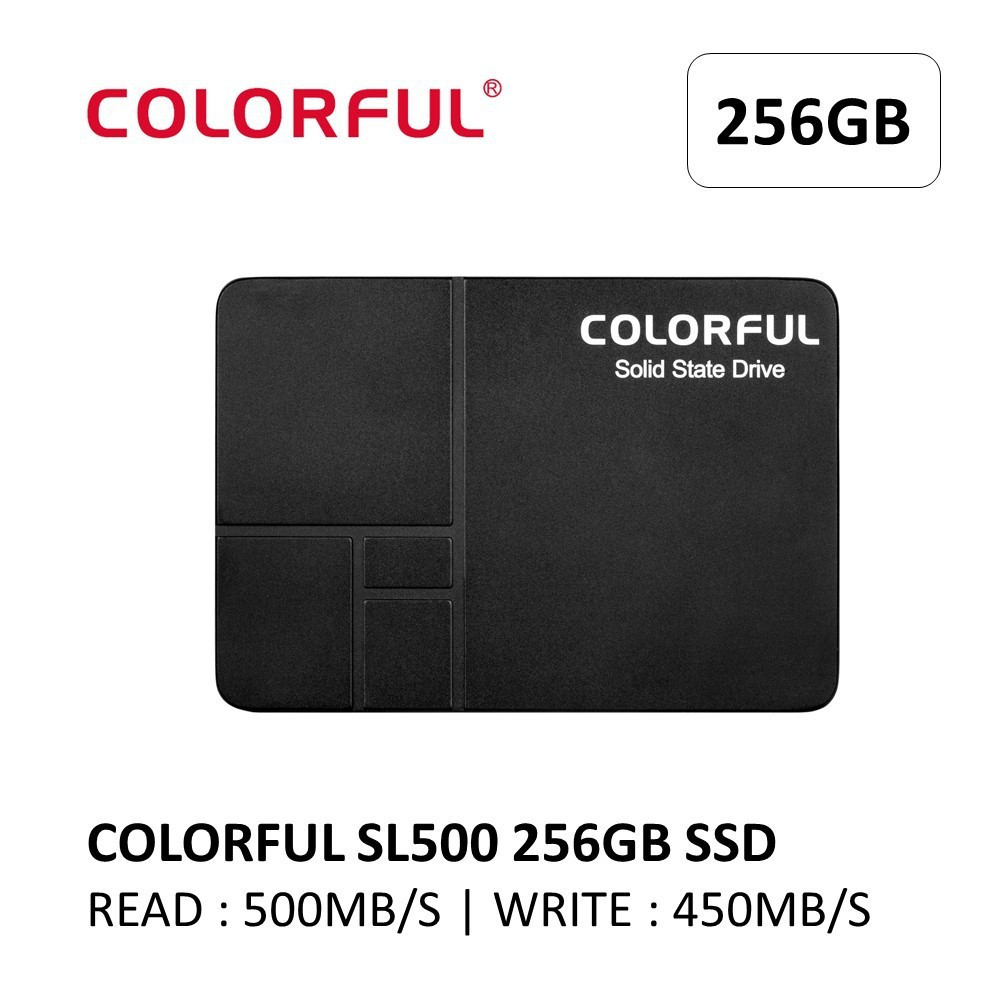 COLORFUL SSD 256GB SL500 SSD SATA III 2.5" 6Gb/s INTERNAL SOLID STATE ...