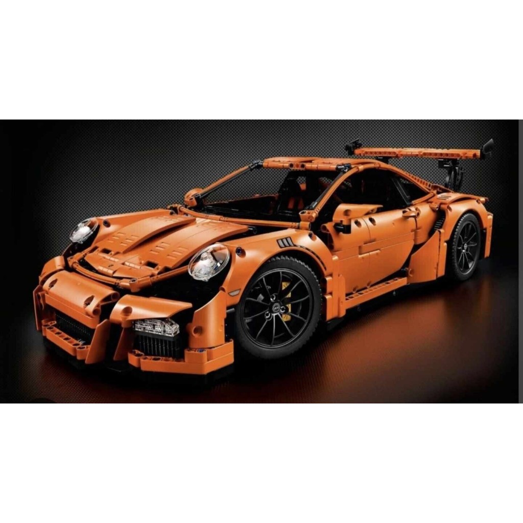 TECHNICS 911 GT3 RS SPORTS CAR 1:8 SCALE STATIC VERSION BUILDING BLOCKS ...