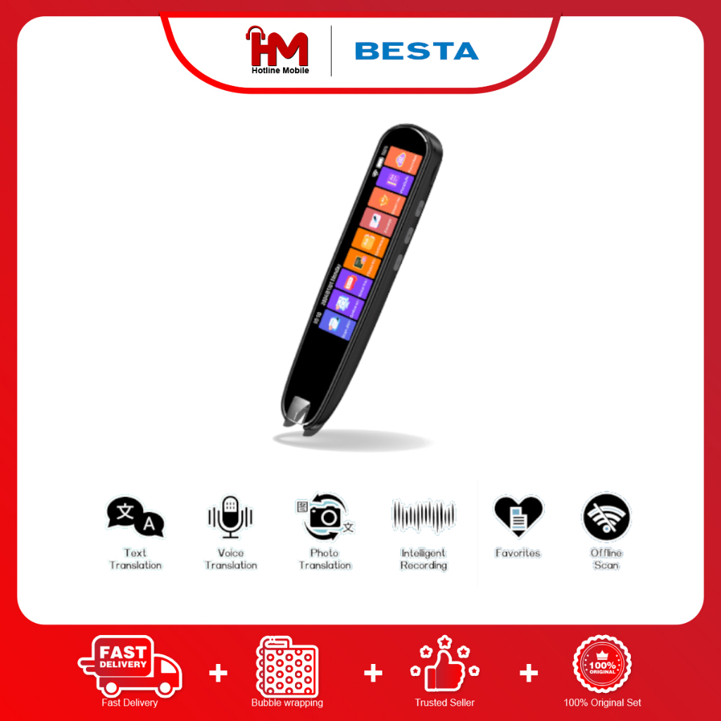 Besta ST18P Smart Translator 状元笔 | Original Besta Malaysia | Shopee Malaysia