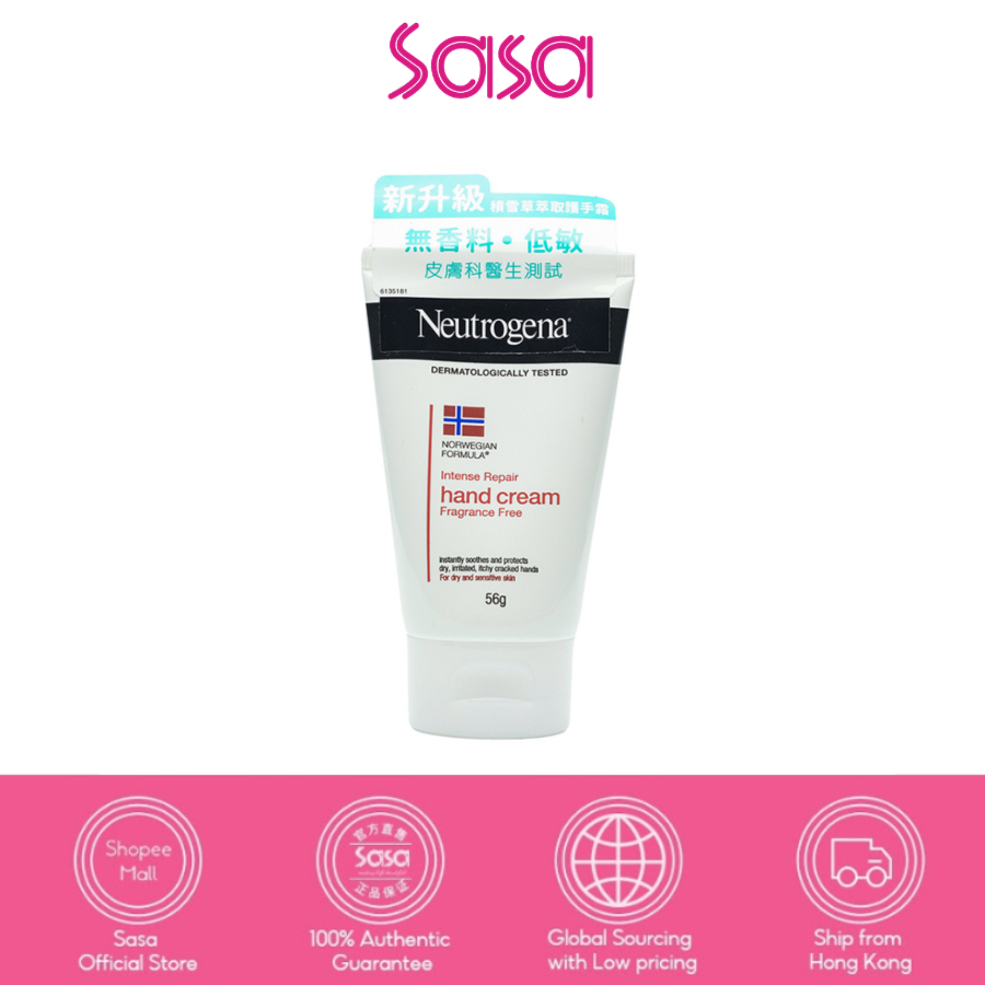 Neutrogena Intense Repair Hand Cream Fragrance Free (56g) | Shopee Malaysia