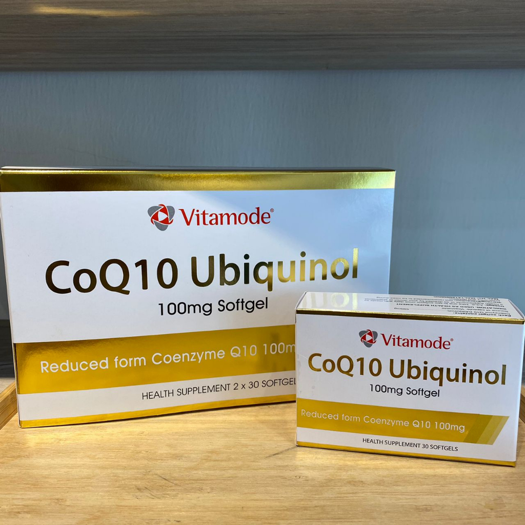 Vitamode CoQ10 Ubiquinol 100mg Softgel exp: 04/2026 | Shopee Malaysia