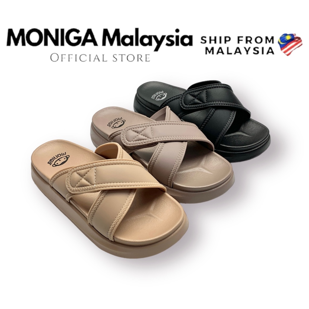 MONIGA KIDS - Sandal Budak Sole Lembut | Sliper Budak Pelbagai Warna ...