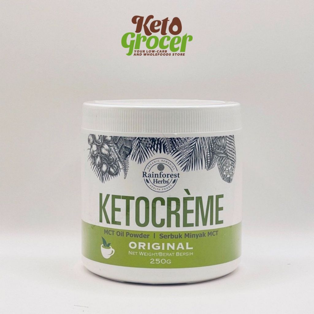 Ketocreme Coconut MCT Oil Powder Original 250g Coffee Creamer - Serbuk ...