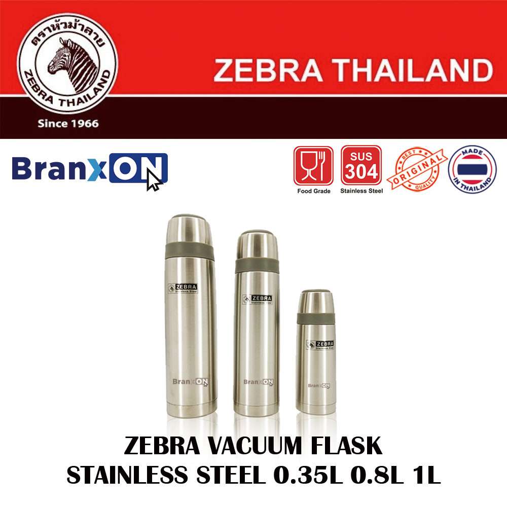 ZEBRA VACUUM FLASK Beverage Flask 0.35L/0.8L/1L | Shopee Malaysia