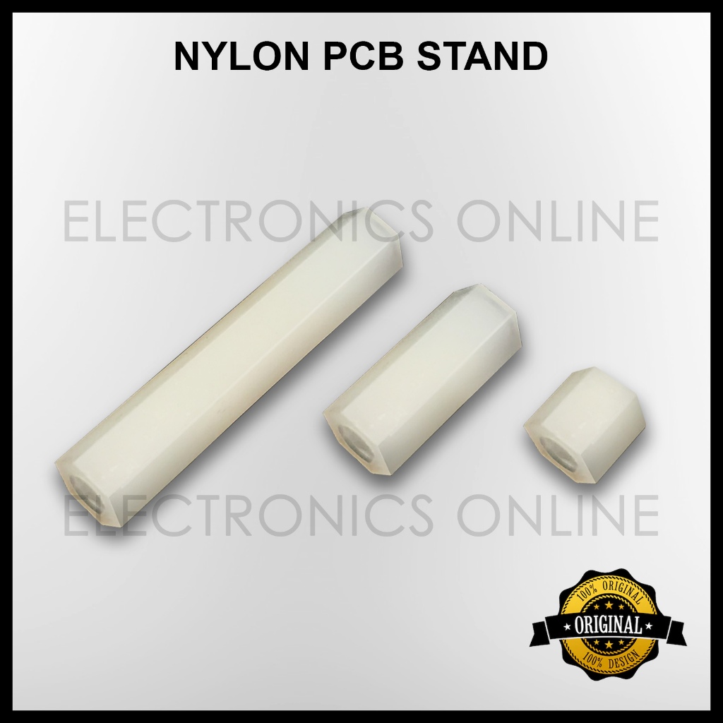 20PCS/LOT M3 Nylon PCB Stand Female 5mm 10mm 15mm 20mm 30mm Female Hexa ...