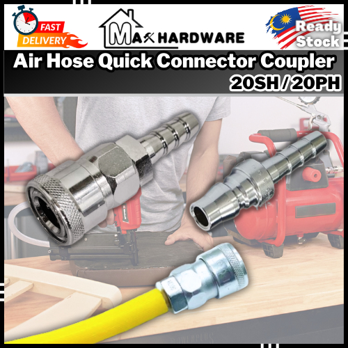 20SH - 20/PH 1/4" Air Quick Connect Coupler | HI-Cupla Fitting | High ...
