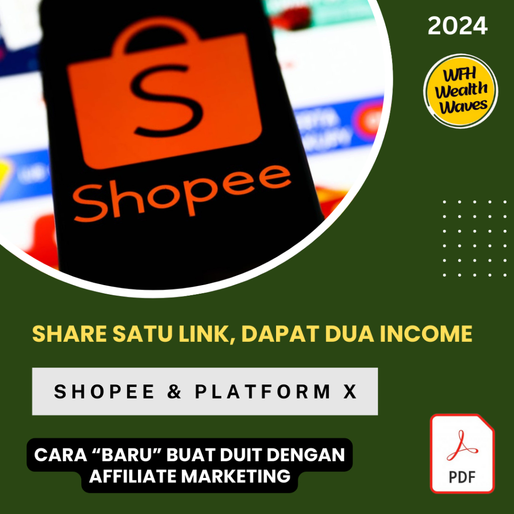CARA “BARU” BUAT DUIT DENGAN SHOPEE | SHARE SATU LINK, TAPI DAPAT DUA ...