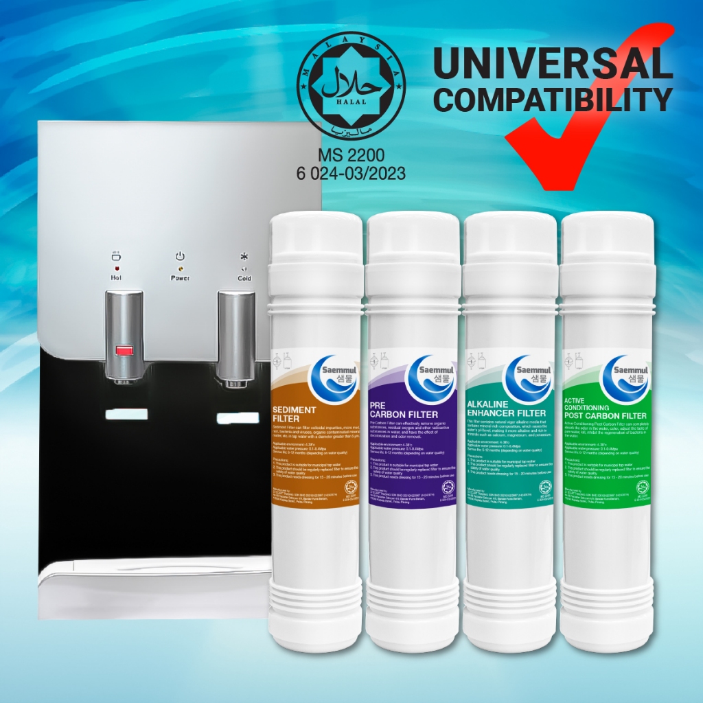 Enhanced Water Filter SAEMMUL 10" Alkaline Stage Set-Advanced ...