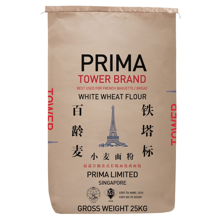 PRIMA Tower Brand French Flour T55 Tepung Roti 百龄麦 铁塔标 | Shopee Malaysia