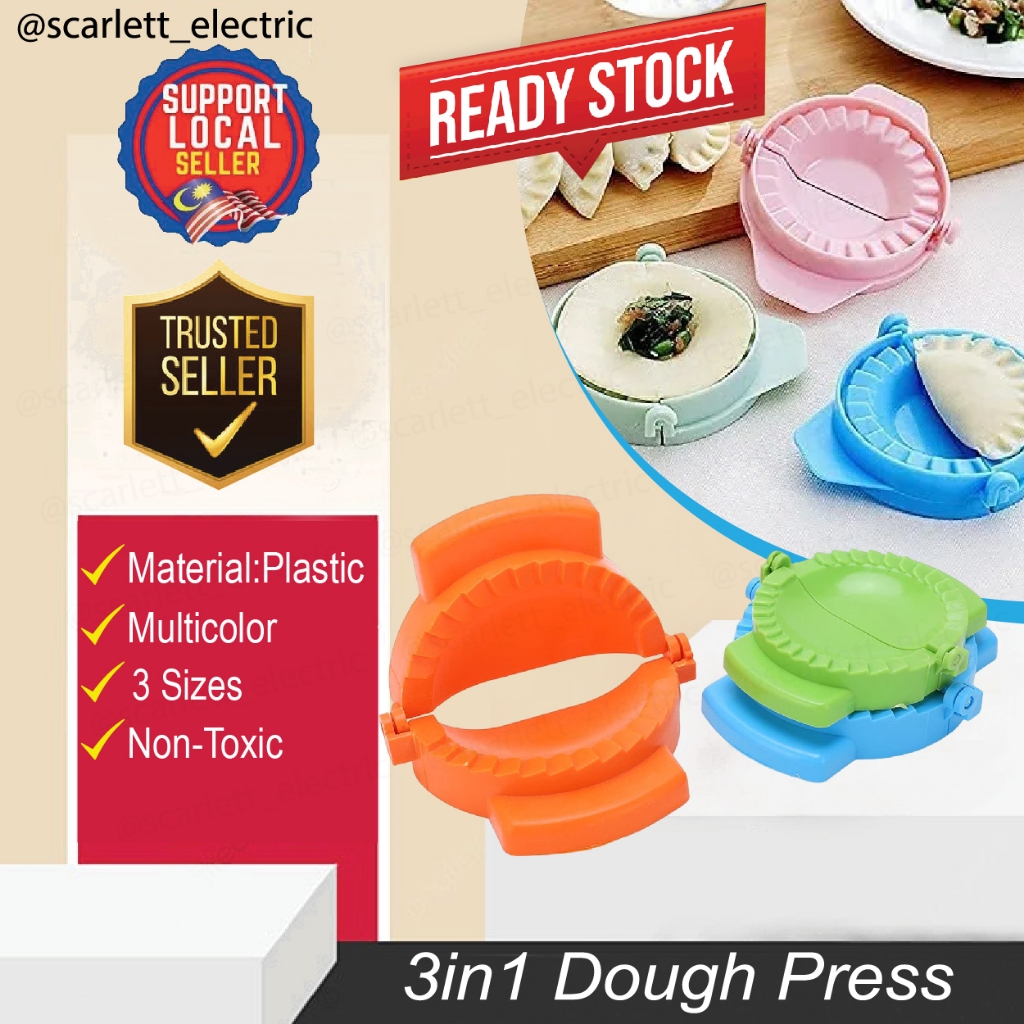 Multicolor 3in1 Dough Press Dumpling Maker Currypuff Maker Samosa Mould ...