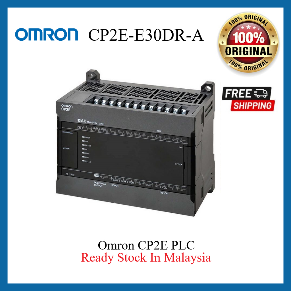 Omron PLC CP2E-E20DR-A / CP2E-E30DR-A / CP2E-E40DR-A | Shopee Malaysia