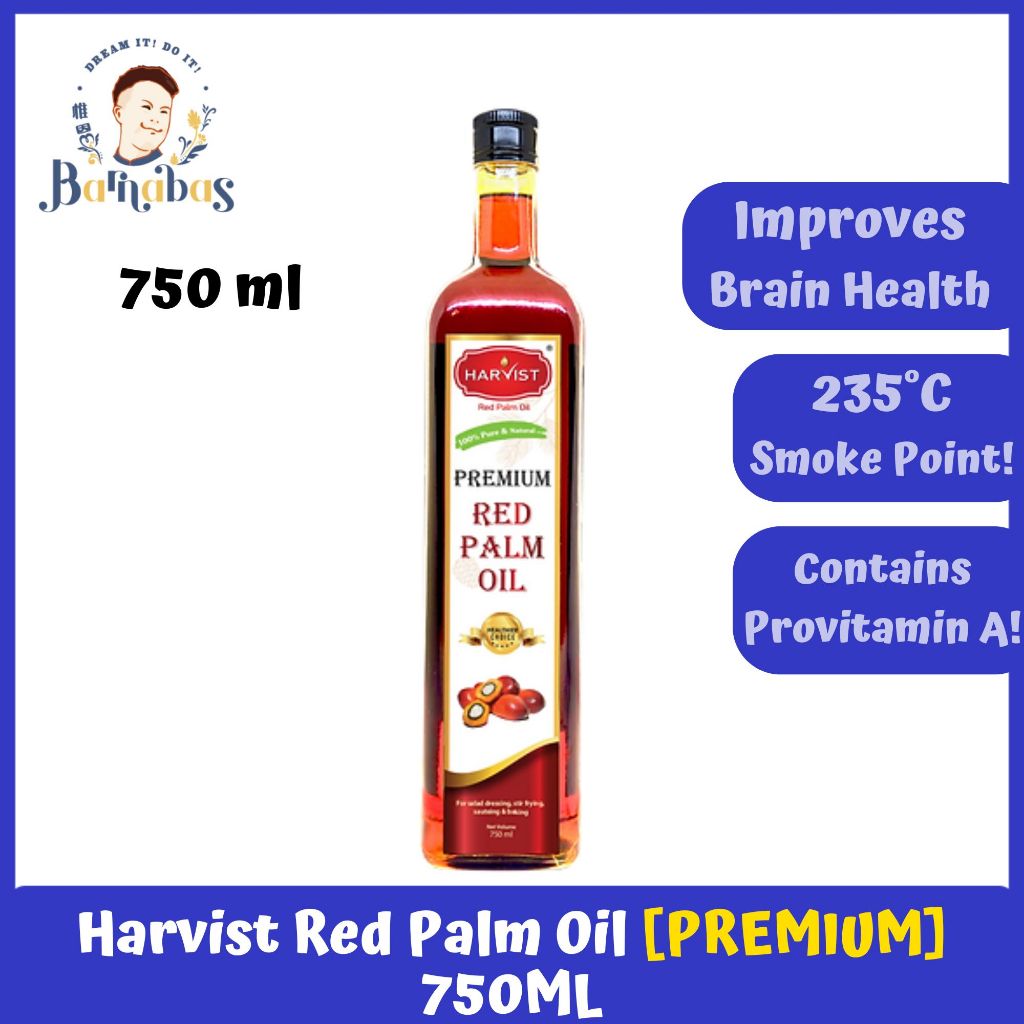 Harvist Premium Red Palm Oil 750ML | Shopee Malaysia