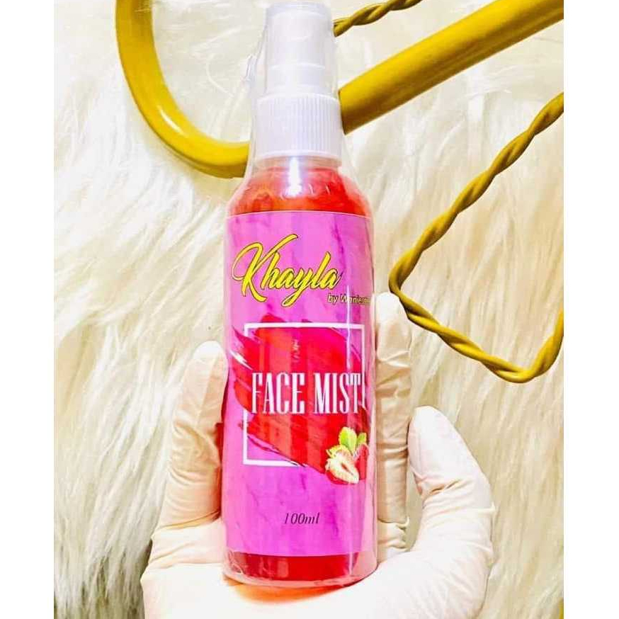 KHAYLA BEAUTY Face Mist Khayla Face Mist Spray Makeup Glowing Finishing ...