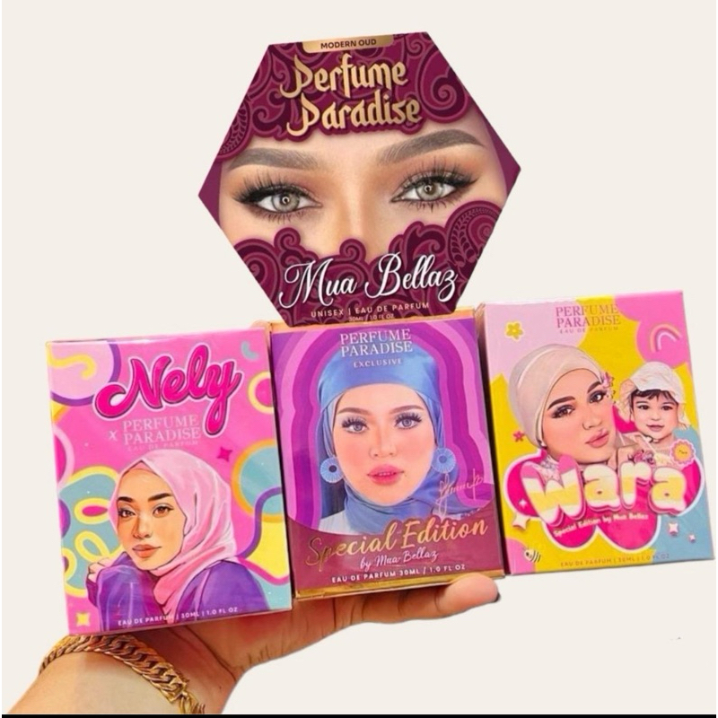 (New) Perfume paradise by Muabellaz WITH FREE GIFT | Shopee Malaysia
