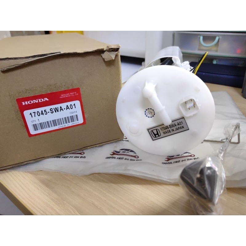 HONDA CRV 2008 SWA FUEL PUMP ASSY SET 17045-SWG-000 MINYAK OIL PUMP PAM ...