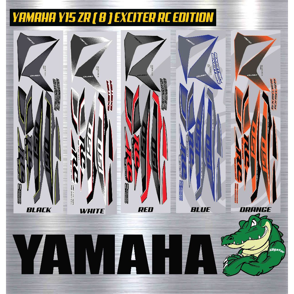 Stripe Motor Yamaha Y15ZR Exciter Rc Edition (8) | Shopee Malaysia