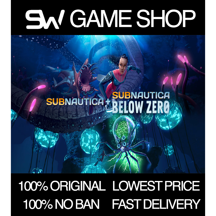 Subnautica + Subnautica Below Zero | Steam PC Game | Online & Offline ...