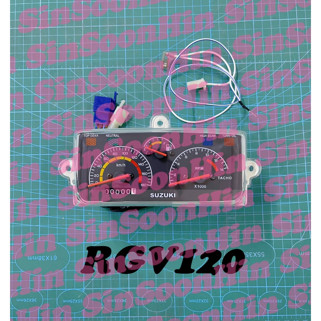 SUZUKI RGV TACHO Meter Assy # miter rgv-tacho rg rg110 rg sport ...