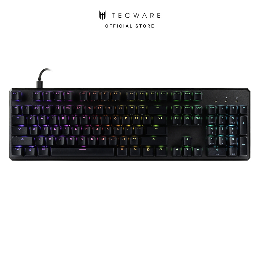 Tecware Phantom+ 104 RGB Mechanical Keyboard -Wraith Brown / Wraith Orange / Wraith Pink ...