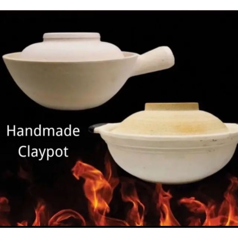 Traditional 100% Hand Made Claypot/ periuk tanah Liat Tahan Api - Made ...