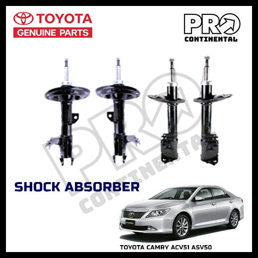 GENUINE TOYOTA CAMRY ASV50 ACV51 AVV50 2012-2017 FRONT REAR SHOCK ...
