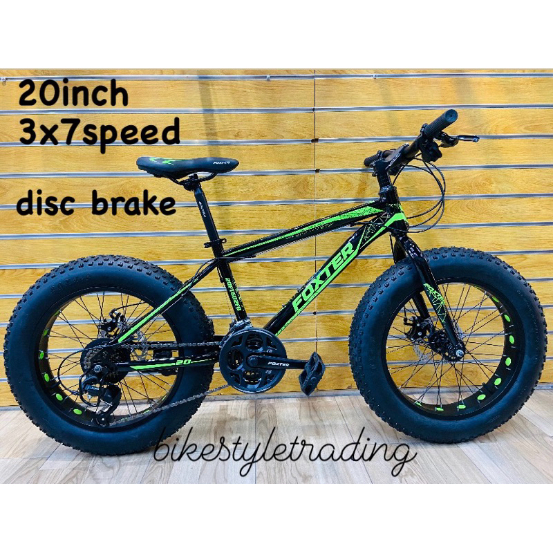 FAT BIKE / 20 inch Basikal / Bicycle Fat Bike / BASIKAL BUDAK / basikal kanak kanak / FOXTER FAT ...