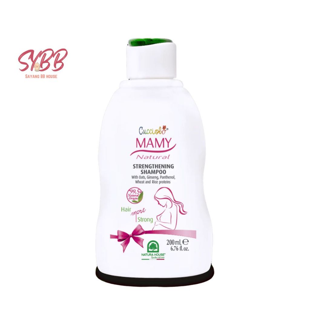 Cucciolo Mamy Natural Strengthening Shampoo 200ml | Shopee Malaysia