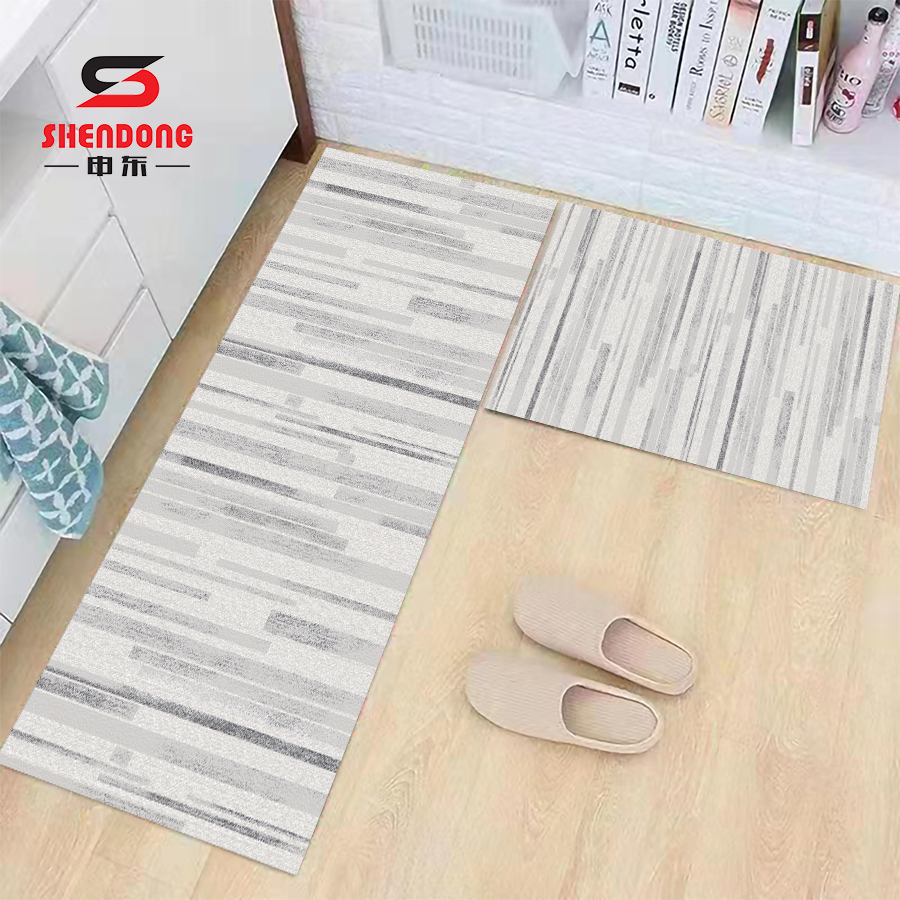 M (40*60 +40*120cm) 2 in 1 Crystal Velvet kitchen mat / Rugs / Floor ...