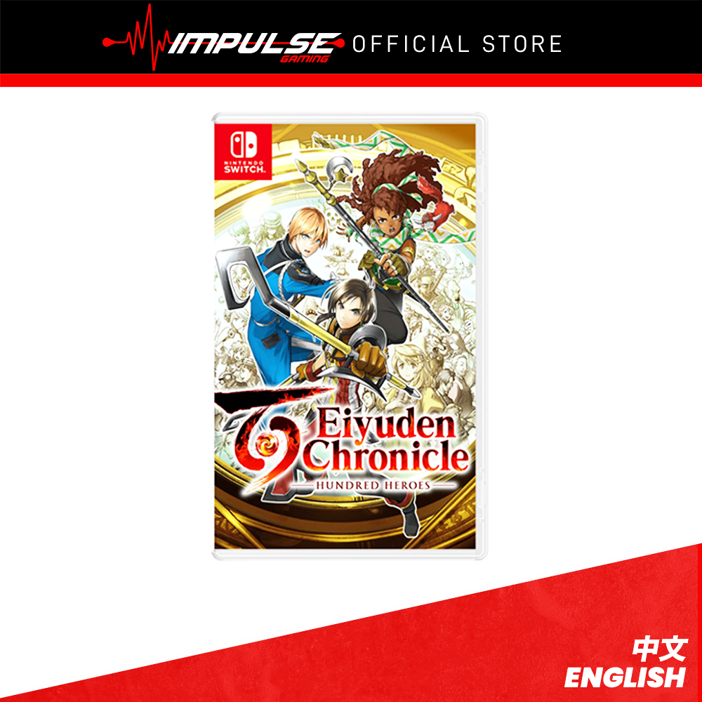 NSW Nintendo Switch Eiyuden Chronicle: Hundred Heroes Chi/Eng Version 百英雄传 中英文版 | Shopee Malaysia