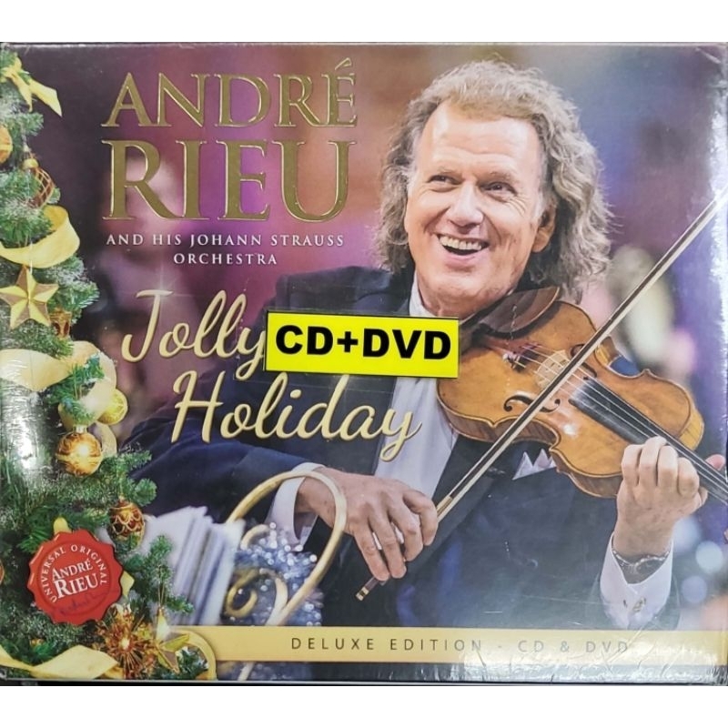 Andre Rieu And His Johann Strauss Orchestra - Jolly Holiday (CD+DVD ...