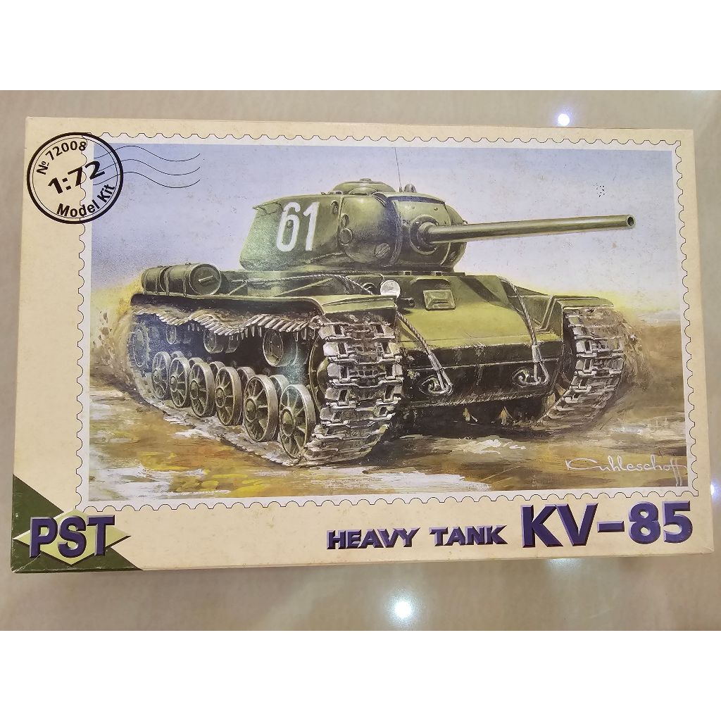 PST 1/72 KV-85 Heavy Tank plastic model kit | Shopee Malaysia
