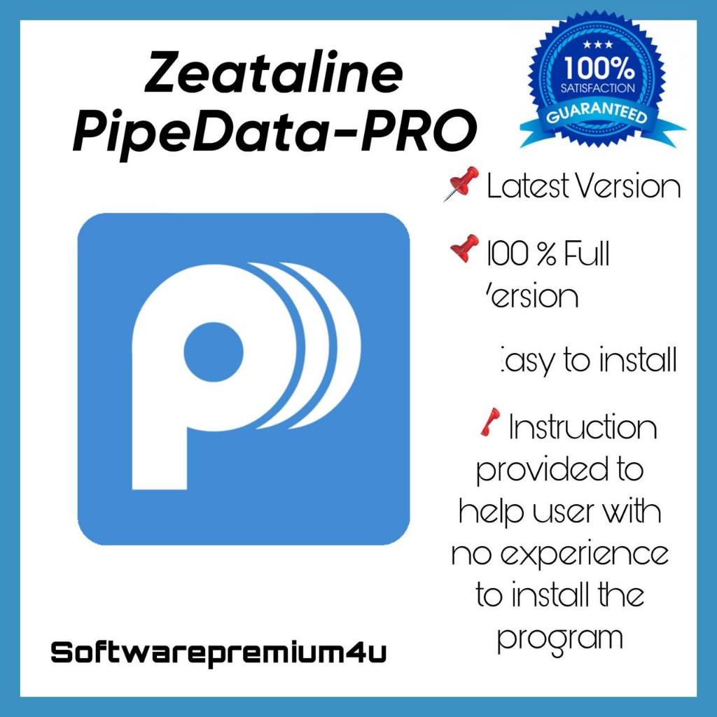 Zeataline Projects PipeData-PRO 14.1.08(2024) 🔥【Latest】🔥 | Shopee Malaysia