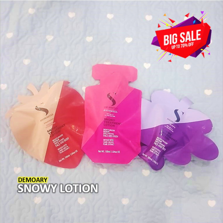 Snow Whitee Snowy Lotion Treatment 💯 Strawberry , Bombshell , Grape ...